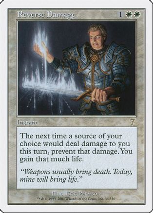 Reverse Damage - 7th Edition - Magic: The Gathering
