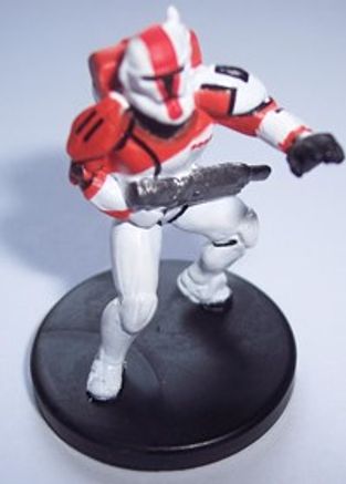 Republic Commando Boss - Champions of the Force - Star Wars Miniatures