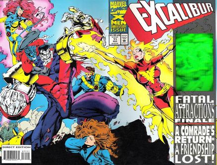 Excalibur #71 (Direct Edition) - Excalibur (1988 Series) - Marvel Comics