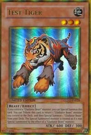 Test Tiger - Gold Series 2009 - YuGiOh