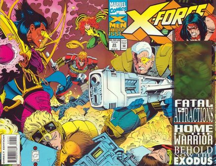 X-Force #25 (Direct Edition) - X-Force (1991 Series) - Marvel Comics