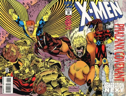 X-Men #36 (Direct Edition Holo-Foil Enhanced Variant) - X-Men (1991 ...