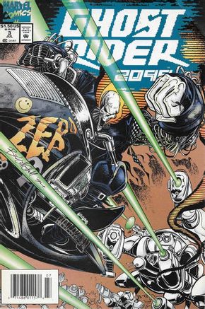 Ghost Rider 2099 #3 (Newsstand) - Ghost Rider 2099 (1994 Series ...