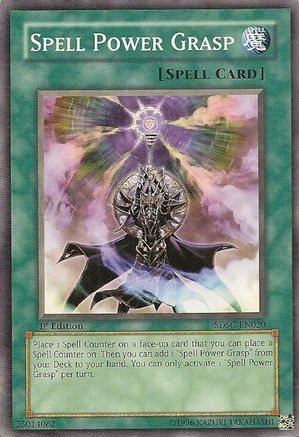 Spell Power Grasp - Structure Deck: Spellcaster's Command - YuGiOh