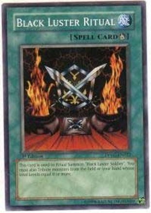 Black Luster Ritual - Duelist Pack: Yugi - YuGiOh