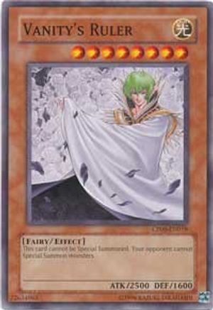 Vanity's Ruler - Champion Pack 8 - YuGiOh
