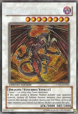Red Dragon Archfiend - 2008 Collectors Tin - YuGiOh