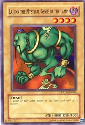 La Jinn the Mystical Genie of the Lamp - Dark Legends - YuGiOh