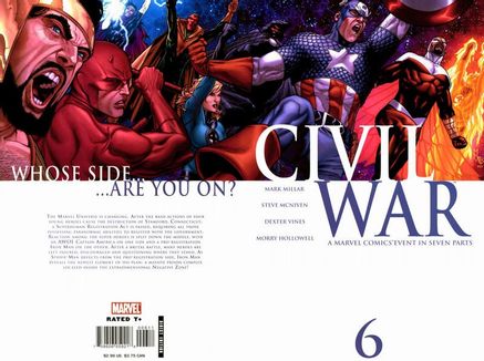 Civil War #6 (Standard Cover) - Civil War (2006 Series) - Marvel Comics