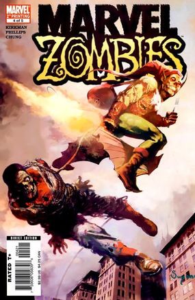 Marvel Zombies #4 (2nd Printing Variant by Arthur Suydam) - Marvel ...