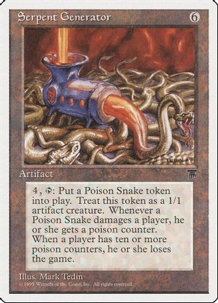 Serpent Generator - Chronicles - Magic: The Gathering