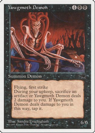 Yawgmoth Demon - Chronicles - Magic: The Gathering