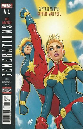 Generations: Captain Marvel & Captain Mar-Vell #1 - Generations: Captain Marvel & Captain Mar ...