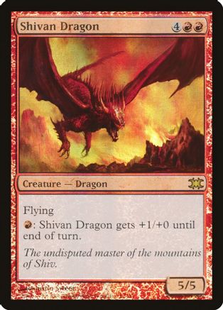 Shivan Dragon - From the Vault: Dragons - Magic: The Gathering