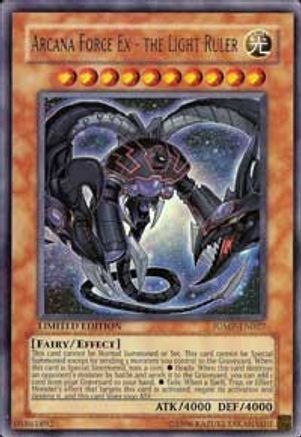 Arcana Force Ex - the Light Ruler - Shonen Jump Magazine Promos - YuGiOh