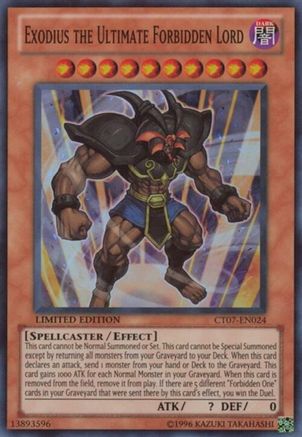 Exodius the Ultimate Forbidden Lord - 2010 Collectors Tins - YuGiOh