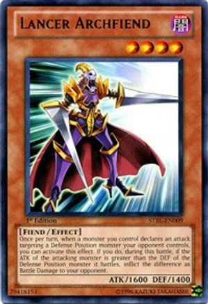 Lancer Archfiend - Starstrike Blast - YuGiOh