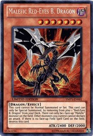 Malefic Red-Eyes B. Dragon (Secret) - Bonds Beyond Time Movie Pack - YuGiOh