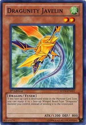 Dragunity Javelin - Structure Deck: Dragunity Legion - YuGiOh