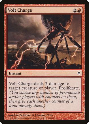 Volt Charge - New Phyrexia - Magic: The Gathering