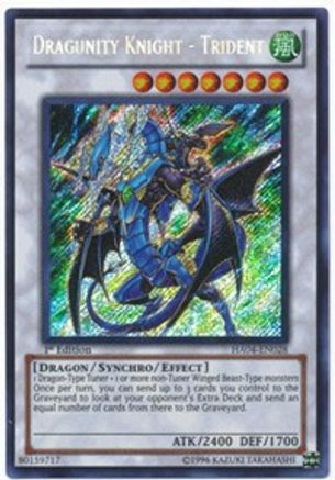 Dragunity Knight - Trident - Hidden Arsenal 4 - YuGiOh