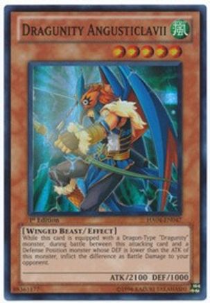 Dragunity Angusticlavii - Hidden Arsenal 4 - YuGiOh