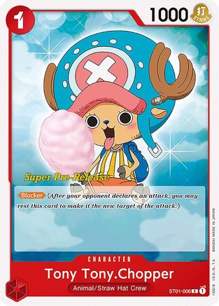 Tony Tony.Chopper - Super Pre-Release Starter Deck 1: Straw Hat Crew - One Piece Card Game