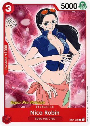 Nico Robin - Super Pre-Release Starter Deck 1: Straw Hat Crew - One Piece Card Game