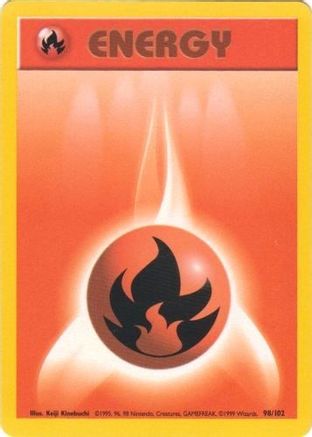 Fire Energy - Base Set - Pokemon