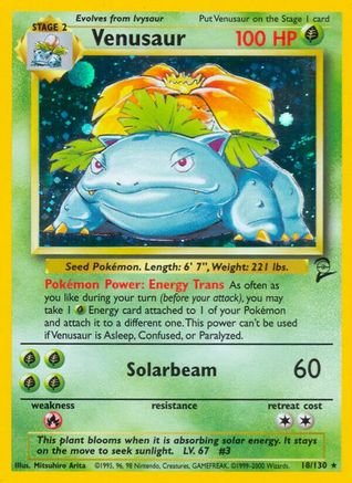 Venusaur - Base Set 2 - Pokemon