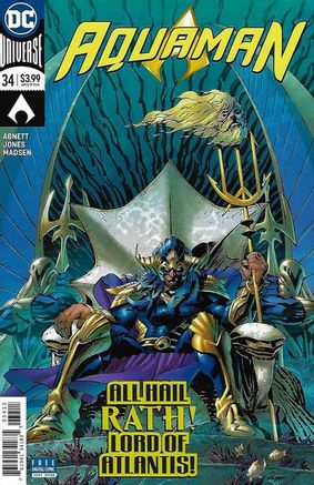 Aquaman #34 (Andy Kubert Cover) - Aquaman (2016 Series) - DC Comics