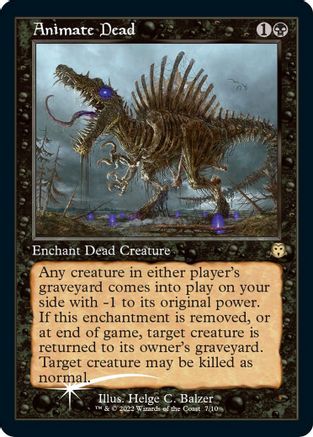 Animate Dead - Judge Promos - Magic: The Gathering