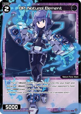 BP, Natural Element (Parallel Foil) - Curiosity Diva - WIXOSS