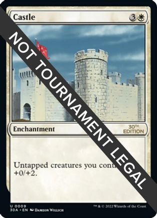 Castle - 30th Anniversary Edition - Magic: The Gathering