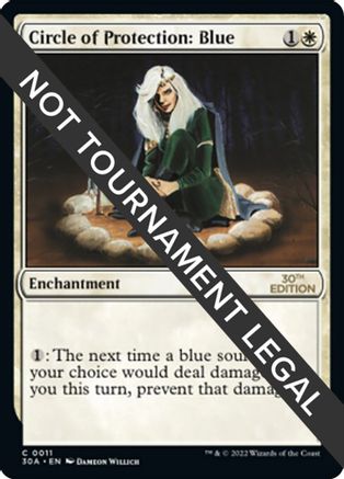 Circle of Protection: Blue - 30th Anniversary Edition - Magic: The ...