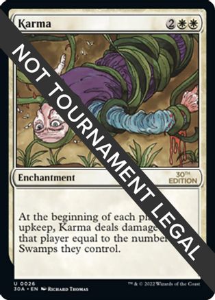 Karma - 30th Anniversary Edition - Magic: The Gathering