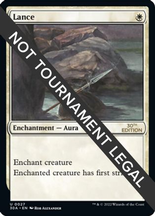 Lance - 30th Anniversary Edition - Magic: The Gathering