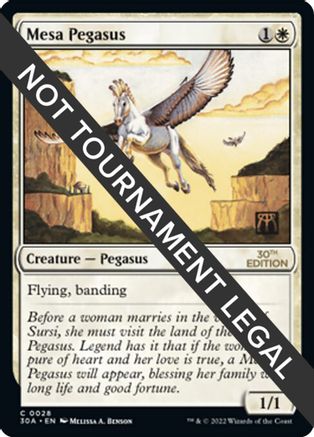 Mesa Pegasus - 30th Anniversary Edition - Magic: The Gathering