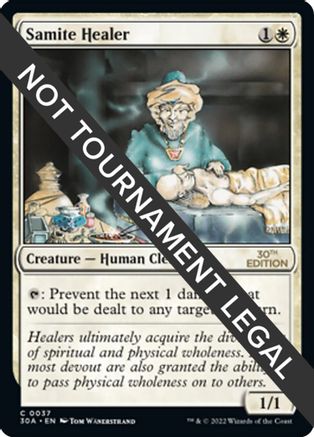 Samite Healer - 30th Anniversary Edition - Magic: The Gathering