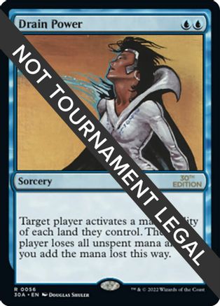 Drain Power - 30th Anniversary Edition - Magic: The Gathering