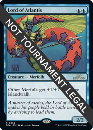 Lord of Atlantis - 30th Anniversary Edition - Magic: The Gathering