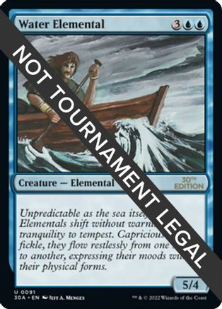 Water Elemental - 30th Anniversary Edition - Magic: The Gathering