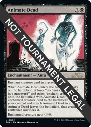 Animate Dead - 30th Anniversary Edition - Magic: The Gathering