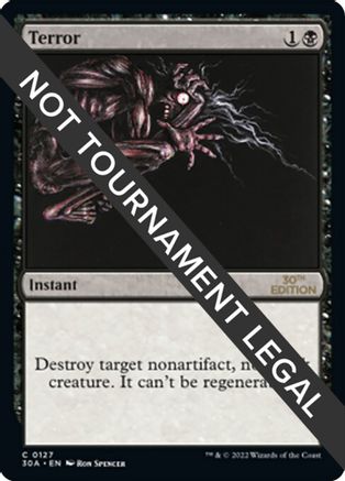 Terror - 30th Anniversary Edition - Magic: The Gathering