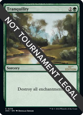 Tranquility - 30th Anniversary Edition - Magic: The Gathering