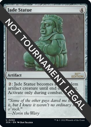 Jade Statue - 30th Anniversary Edition - Magic: The Gathering