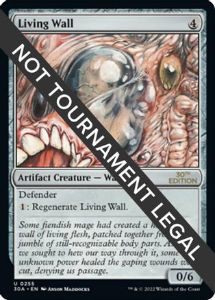 Living Wall - 30th Anniversary Edition - Magic: The Gathering