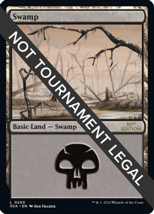 Swamp (290) - 30th Anniversary Edition - Magic: The Gathering