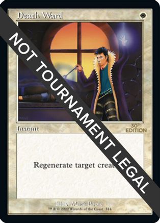 Death Ward (Retro Frame) - 30th Anniversary Edition - Magic: The Gathering