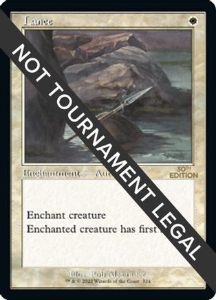 Lance (Retro Frame) - 30th Anniversary Edition - Magic: The Gathering